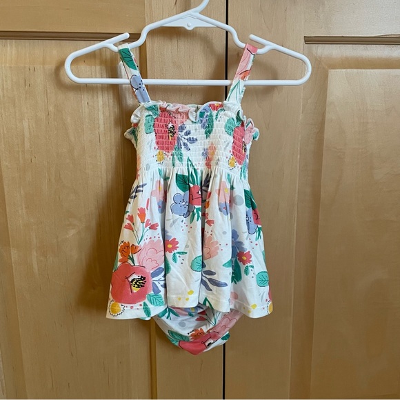 Angel Dear | Matching Sets | Nwt Angel Dear Tropical Print Smocked ...